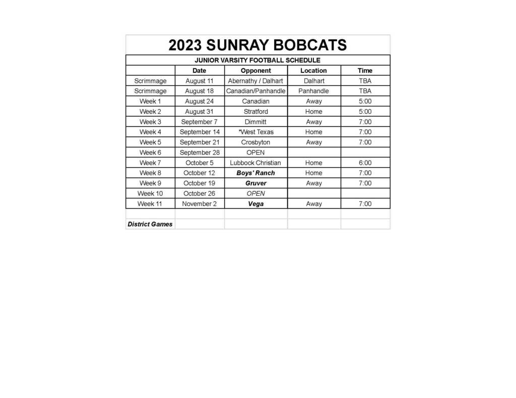 Live Feed | Sunray Collegiate ISD